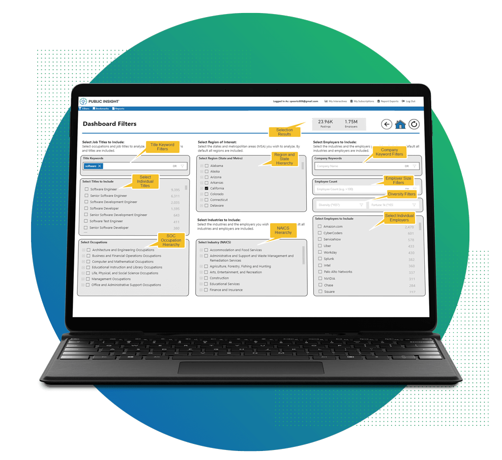 Report Filters Tutorial – Public Insight